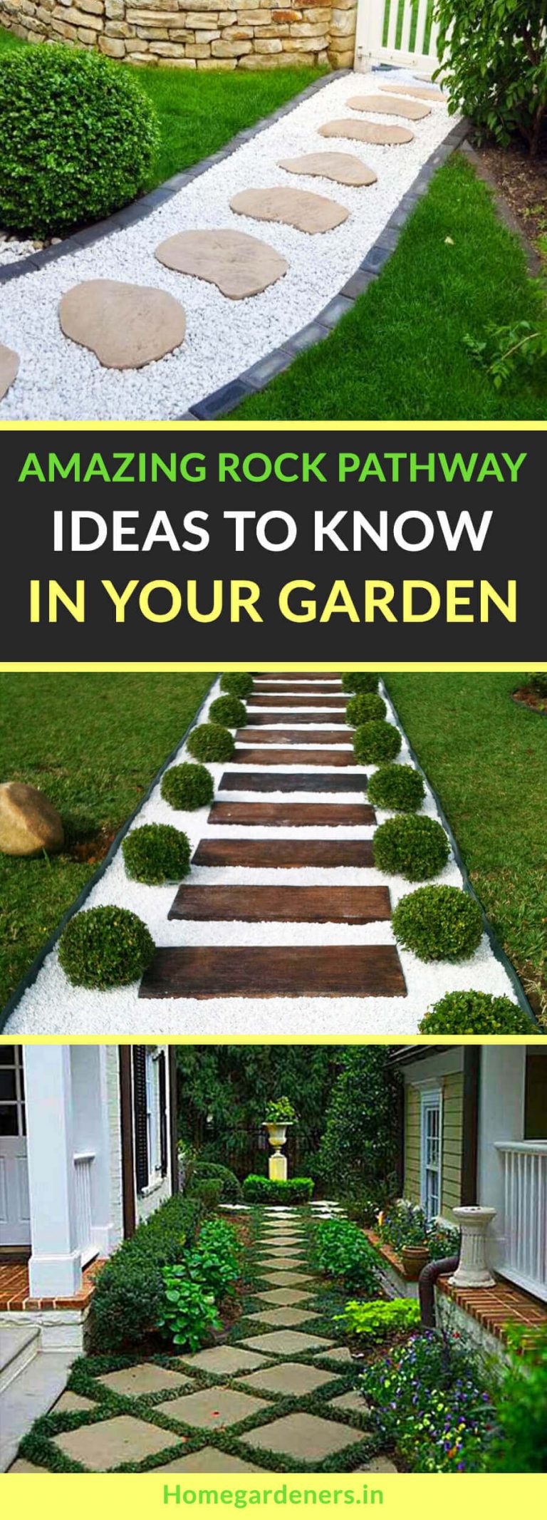 11 Amazing Rock Pathway Ideas to know in your Garden - Home Gardeners